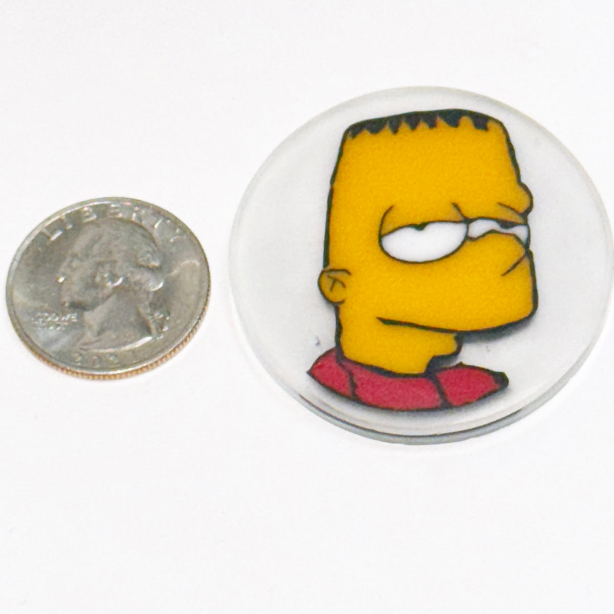Beth James Sleepy Bart Simpson Coin – Mille Mafia